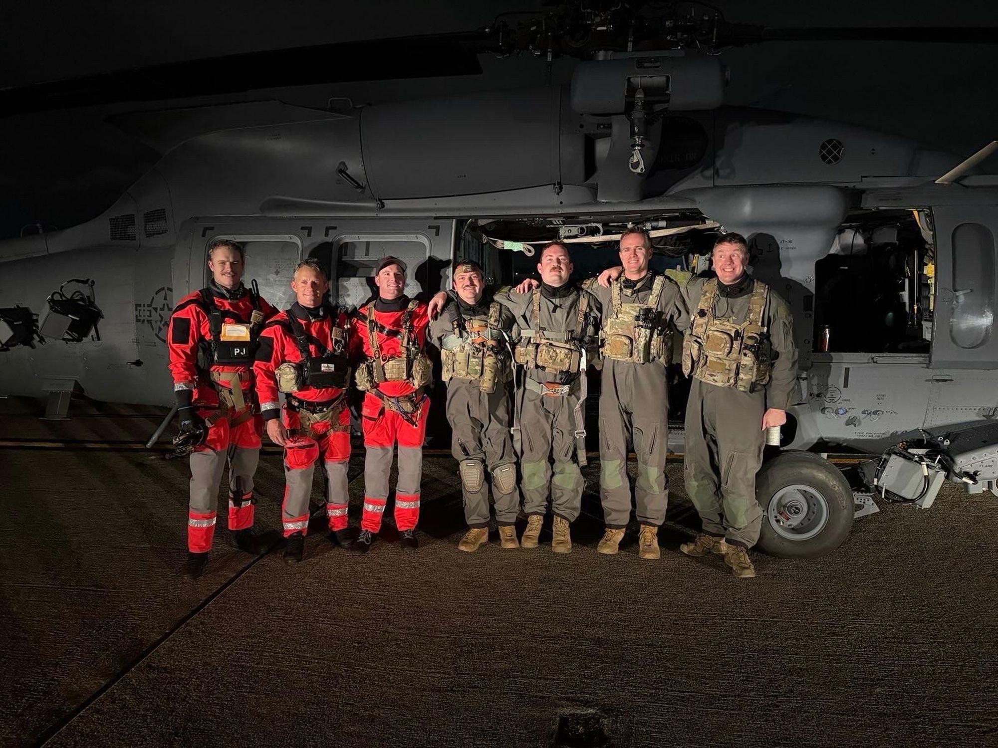 129th Rescue Wing hoists woman from Ruby Princess cruise ship