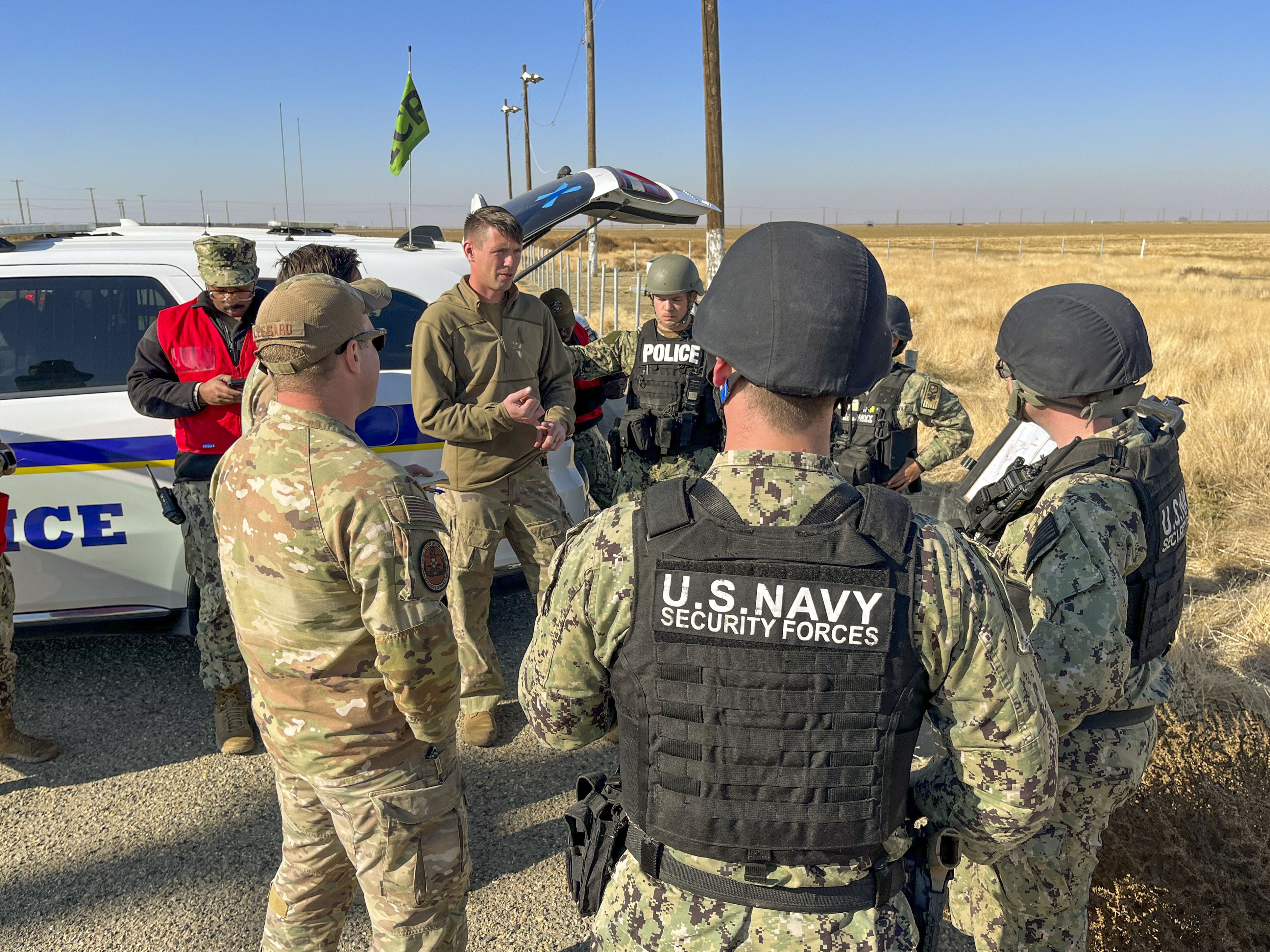 144th FW EOD trains with NAS Lemoore