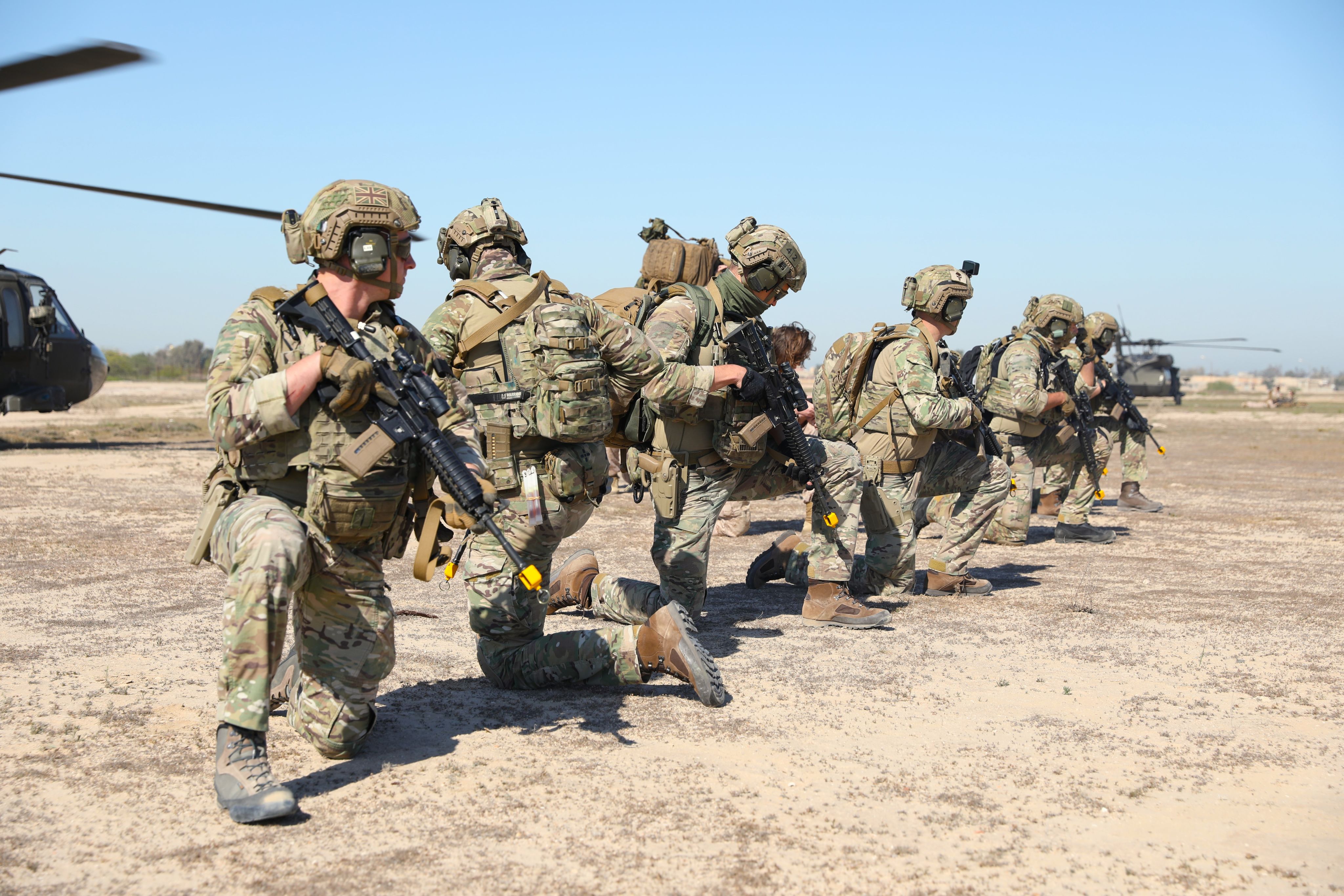 Outpost Emerald Island Exercise Eager Defender on Faylakah Island