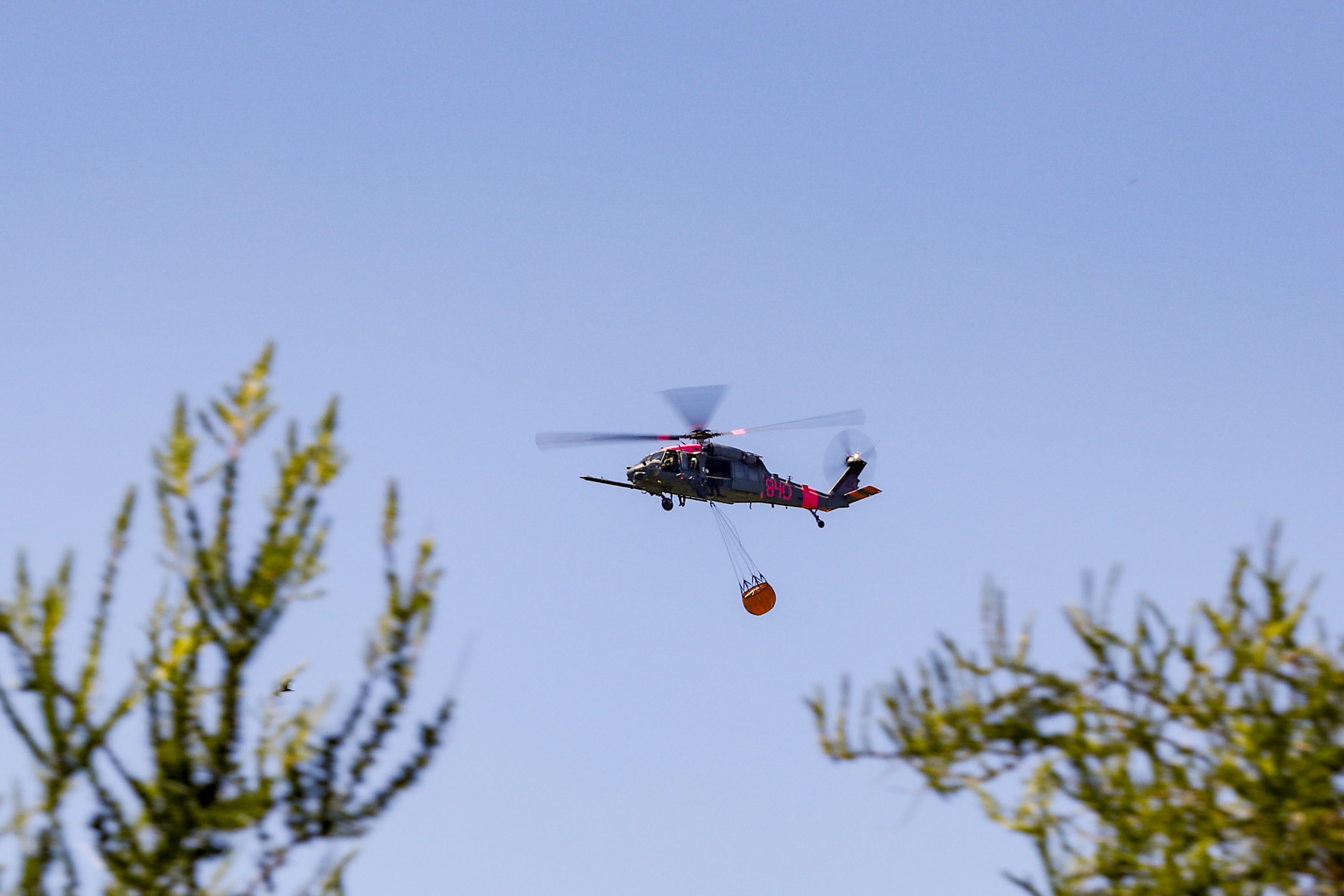 Cal Guard and CAL FIRE train to fight fires