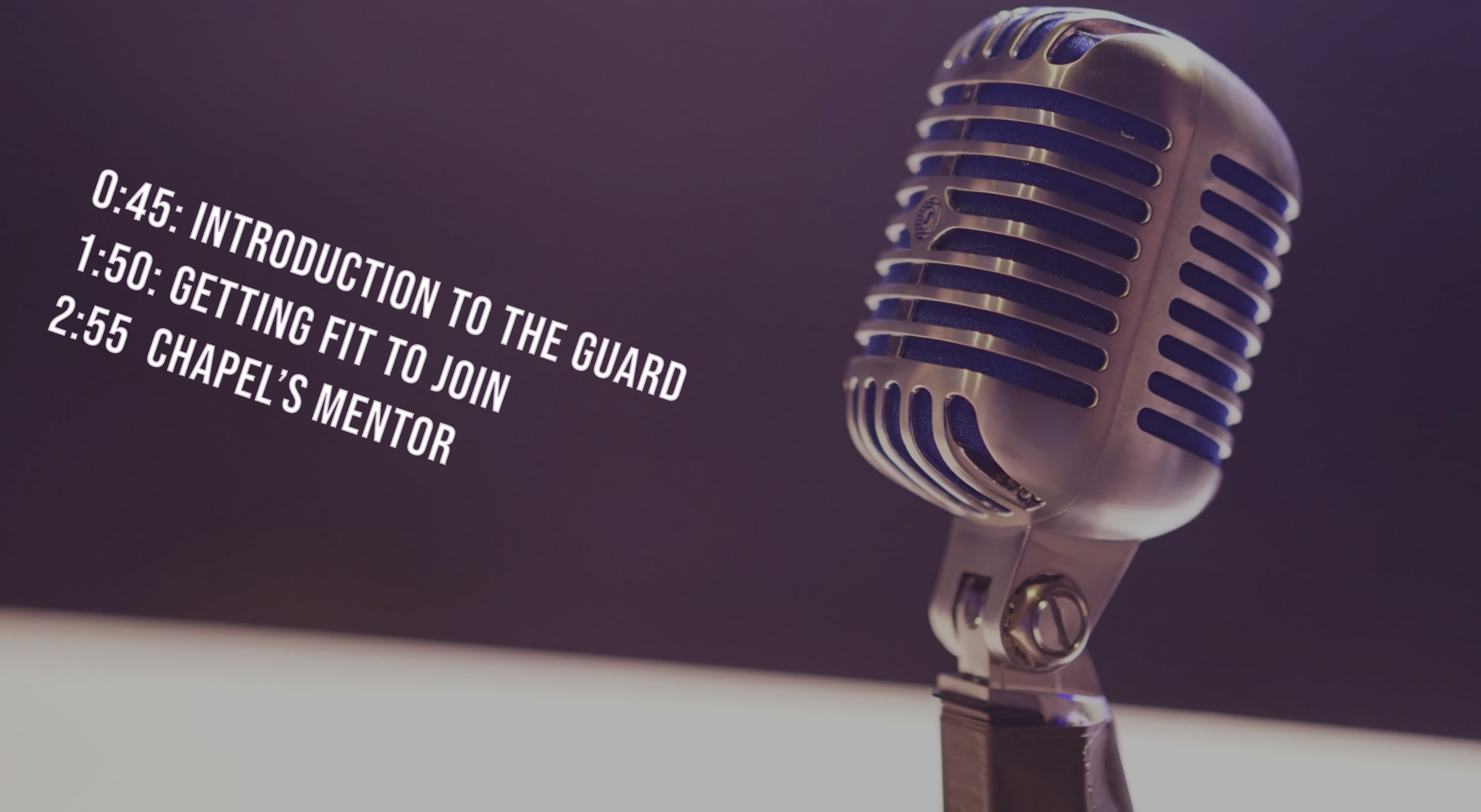 Audio Series: Voice of the Guard Episode 3