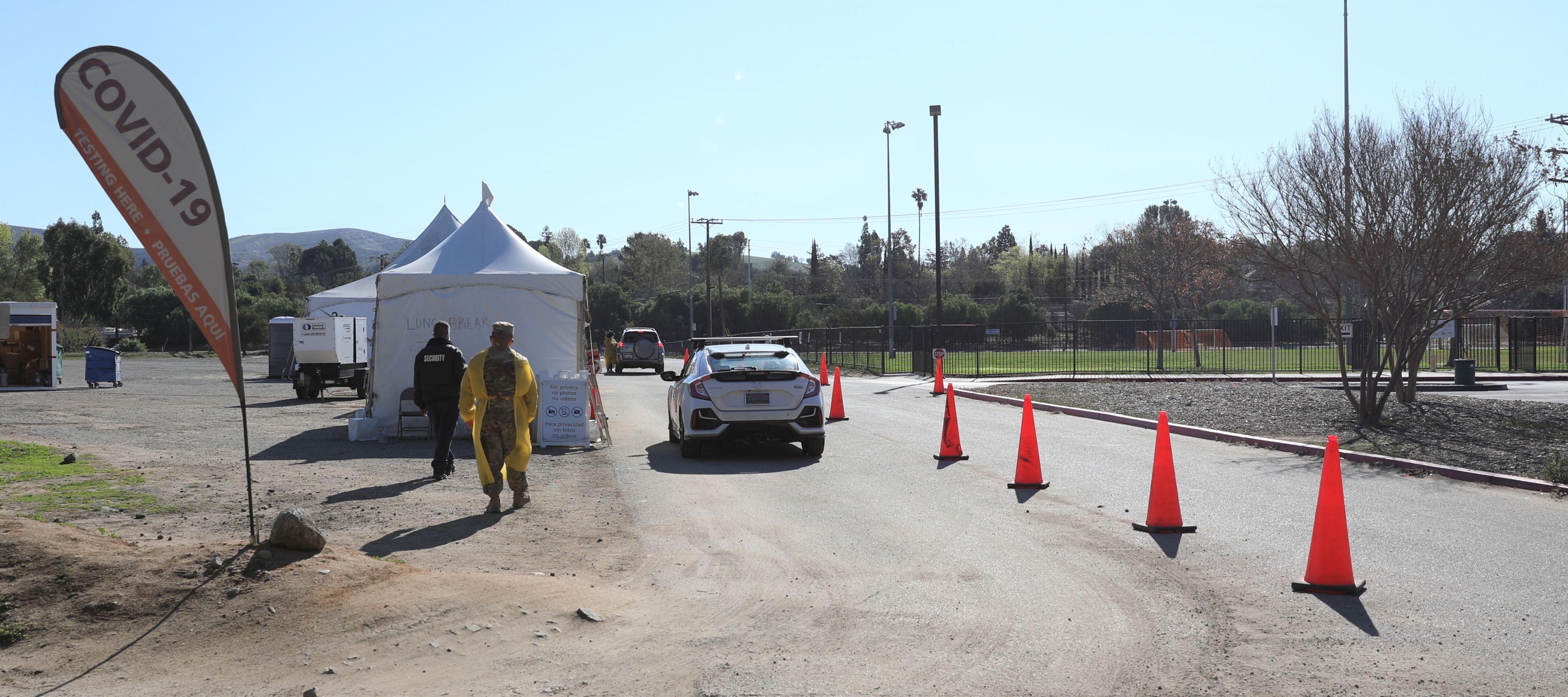 Cal Guard activated to Support Statewide COVID-19 Testing Efforts