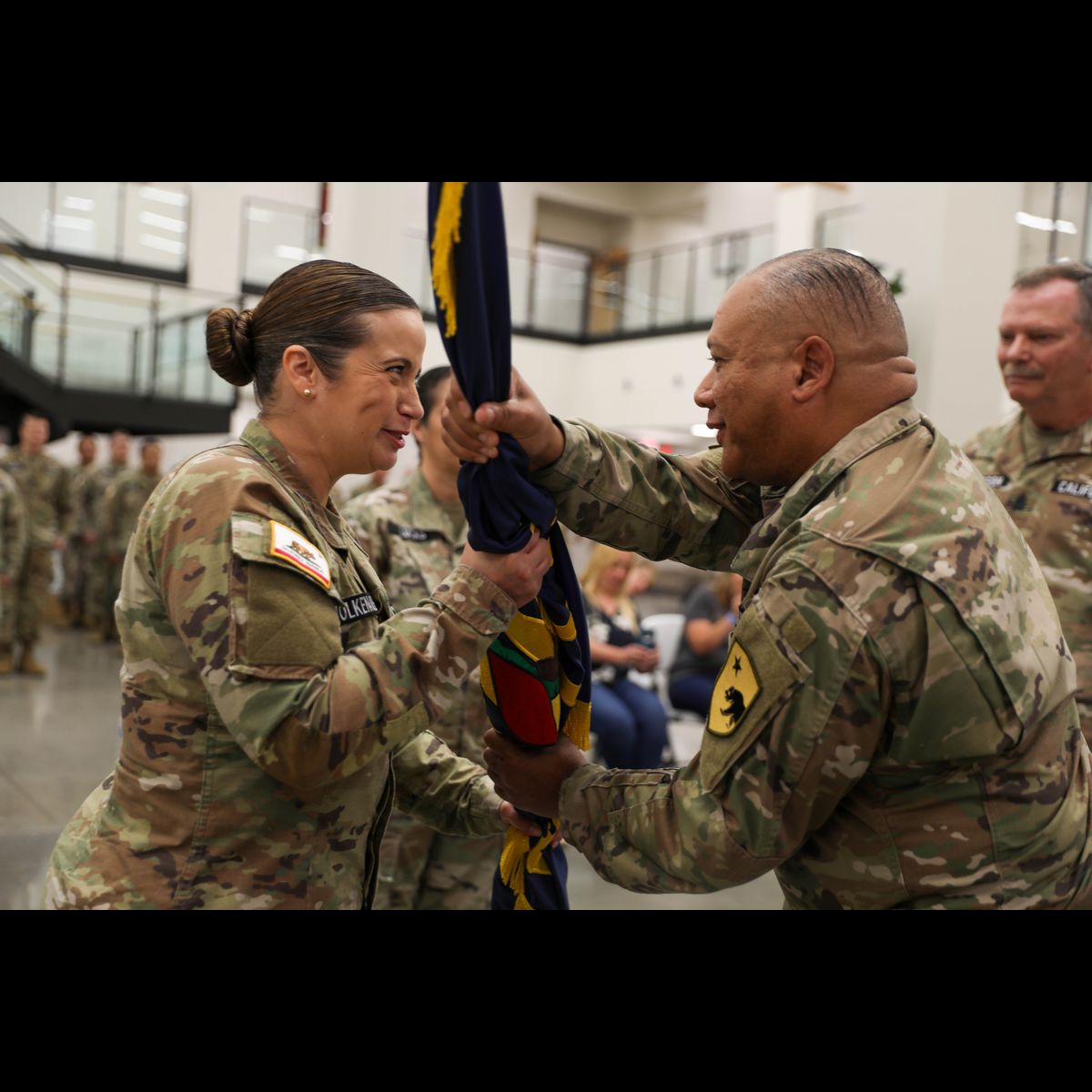 California State Guard welcomes new senior enlisted leader