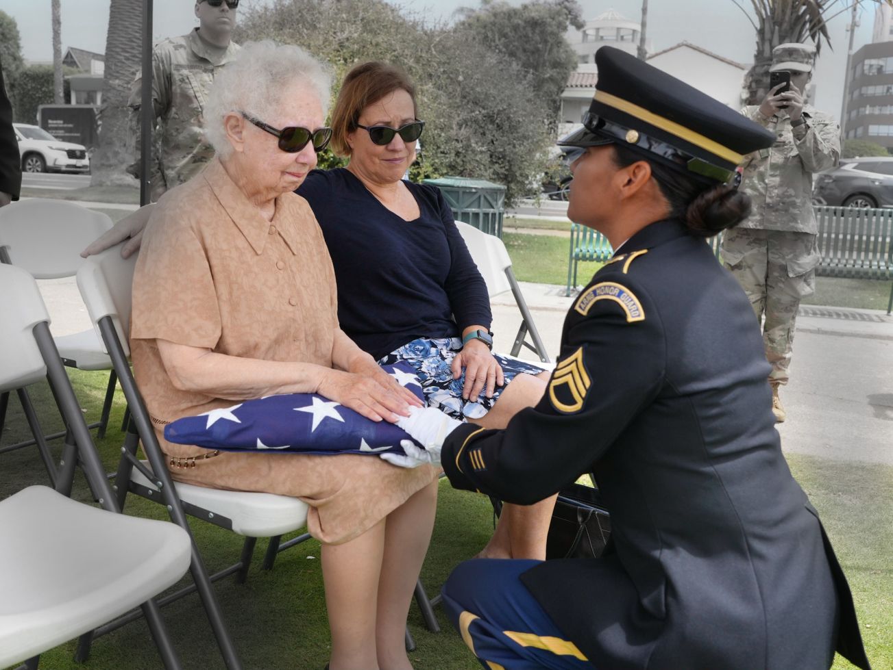 Honor and Fidelity: Cal Guard pilot renders overdue honors for Gold ...
