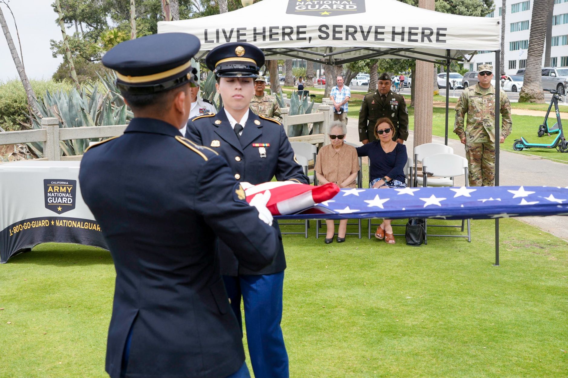 Honor and Fidelity: Cal Guard pilot renders overdue honors for Gold ...
