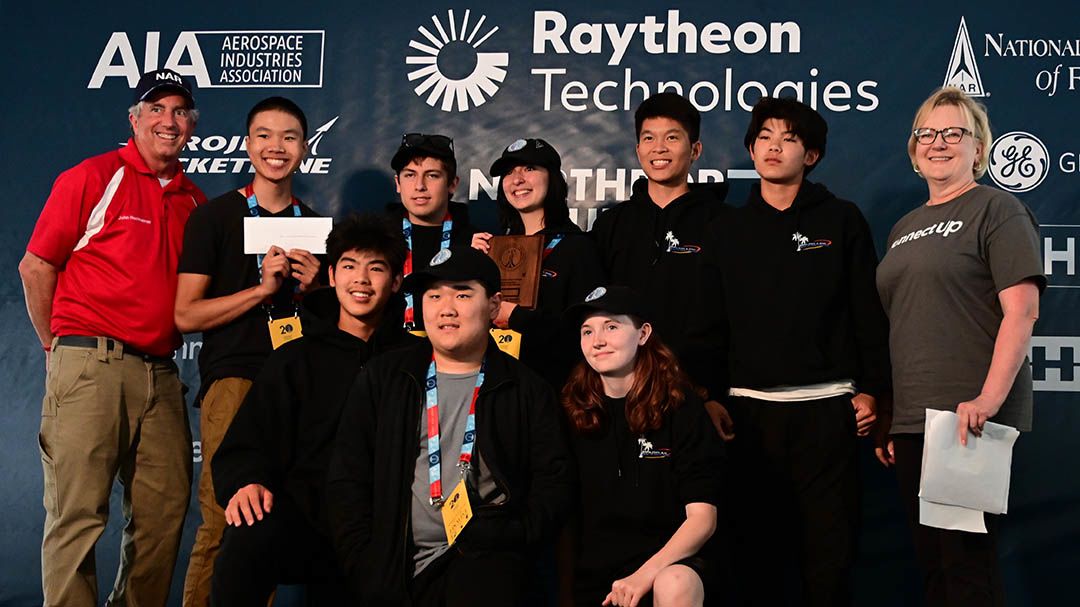 STARBASE Los Alamitos youth rocket team earns innovation award at world ...