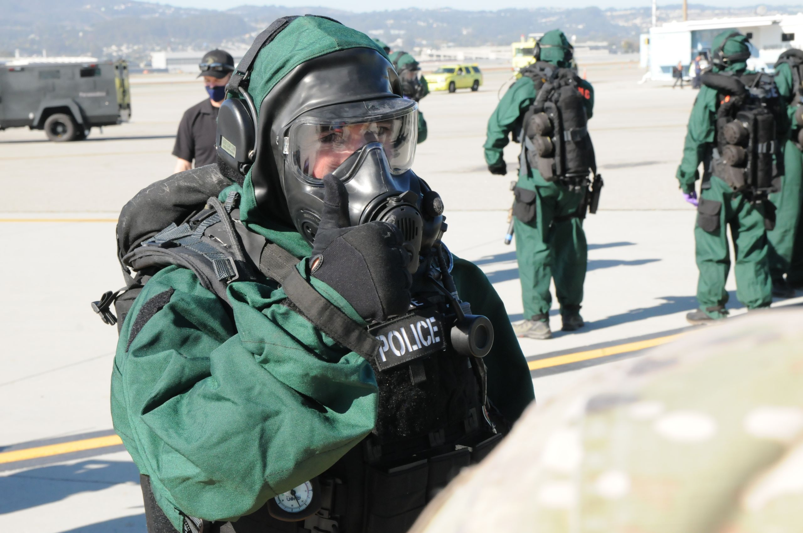 95th Civil Support Team engage in a CBRN/Hostage Rescue training exercise
